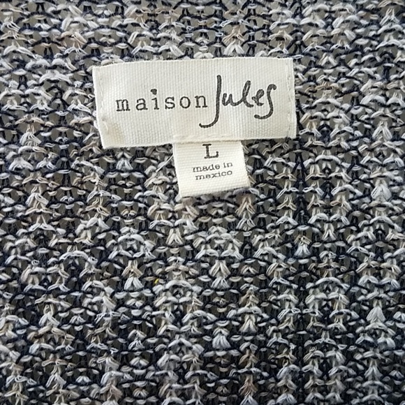 Maison Jules | Sweaters | Maison Jules Lace Trim Sweater | Poshmark